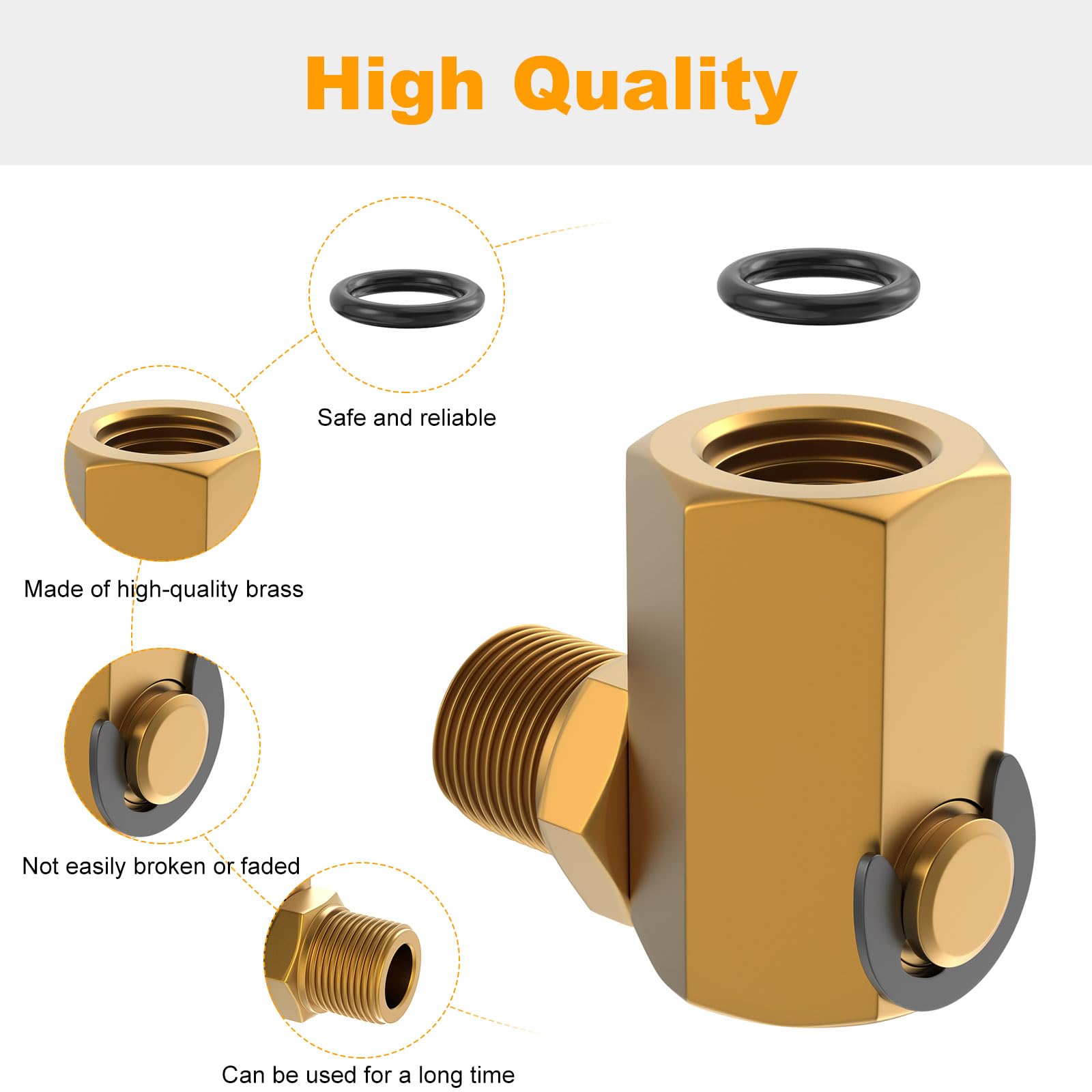 Snapklik.com : 50310 Air Hose Reel Swivel Joint 1/4 FPT 1/4 MPT 90 ...