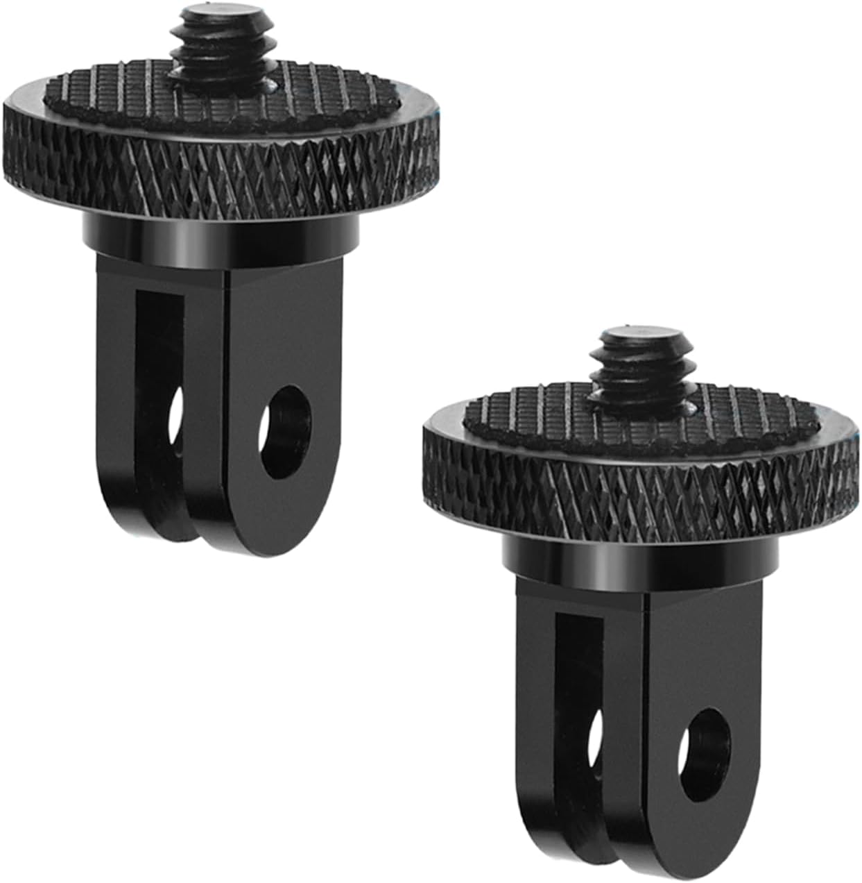 Tripod Mount Adapter for Gopro 2 Packs CNC Aluminium Metal 1/4" -20 ...