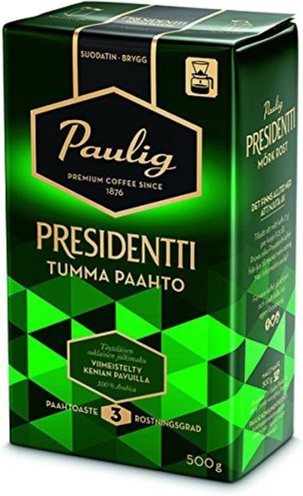 Amazon.com : Paulig Presidentti Coffee Imported from Finland : Ground ...