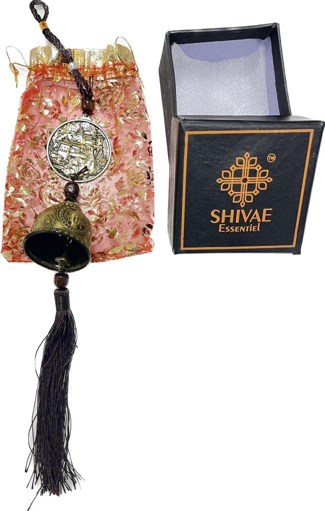 Buy SHIVAE Essentiel Feng Shui Car Hanging Bell Decorative Rear View ...