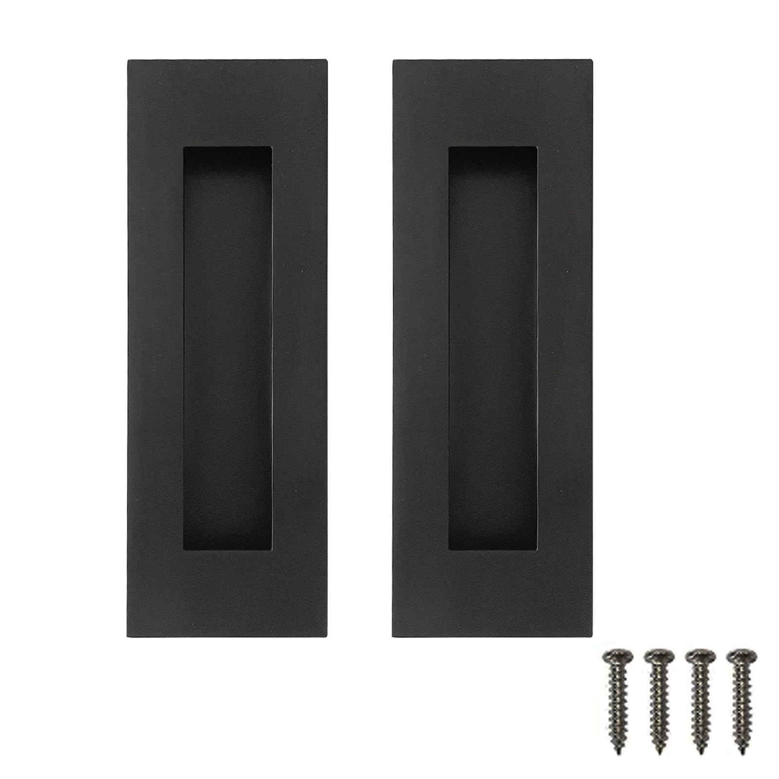 Amazon.com: Recessed Finger Flush Pulls - Hadnles Fit Wardrobe Doors ...