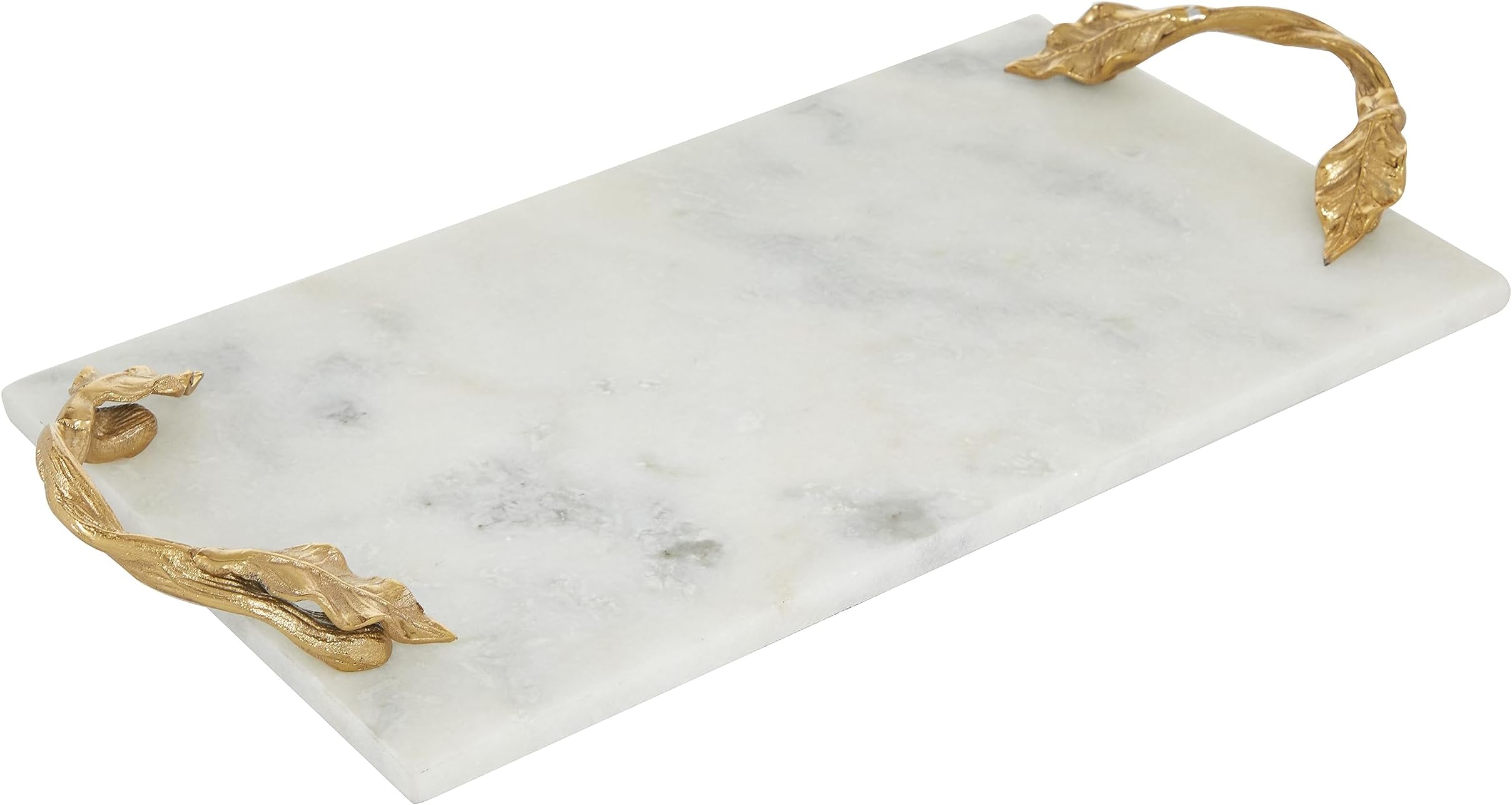 Amazon.com: A&B Home Marble Round Branch Design Handles and Stand Tray ...