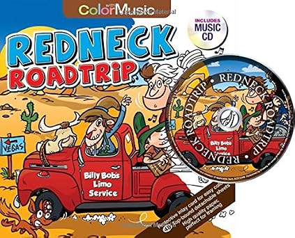 Amazon.com: Redneck Roadtrip Adult Coloring Book With Bonus Redneck ...