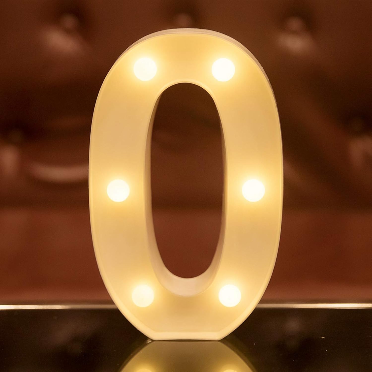 LED Number Lights Sign Light Up Number Lights Sign for Night Light ...