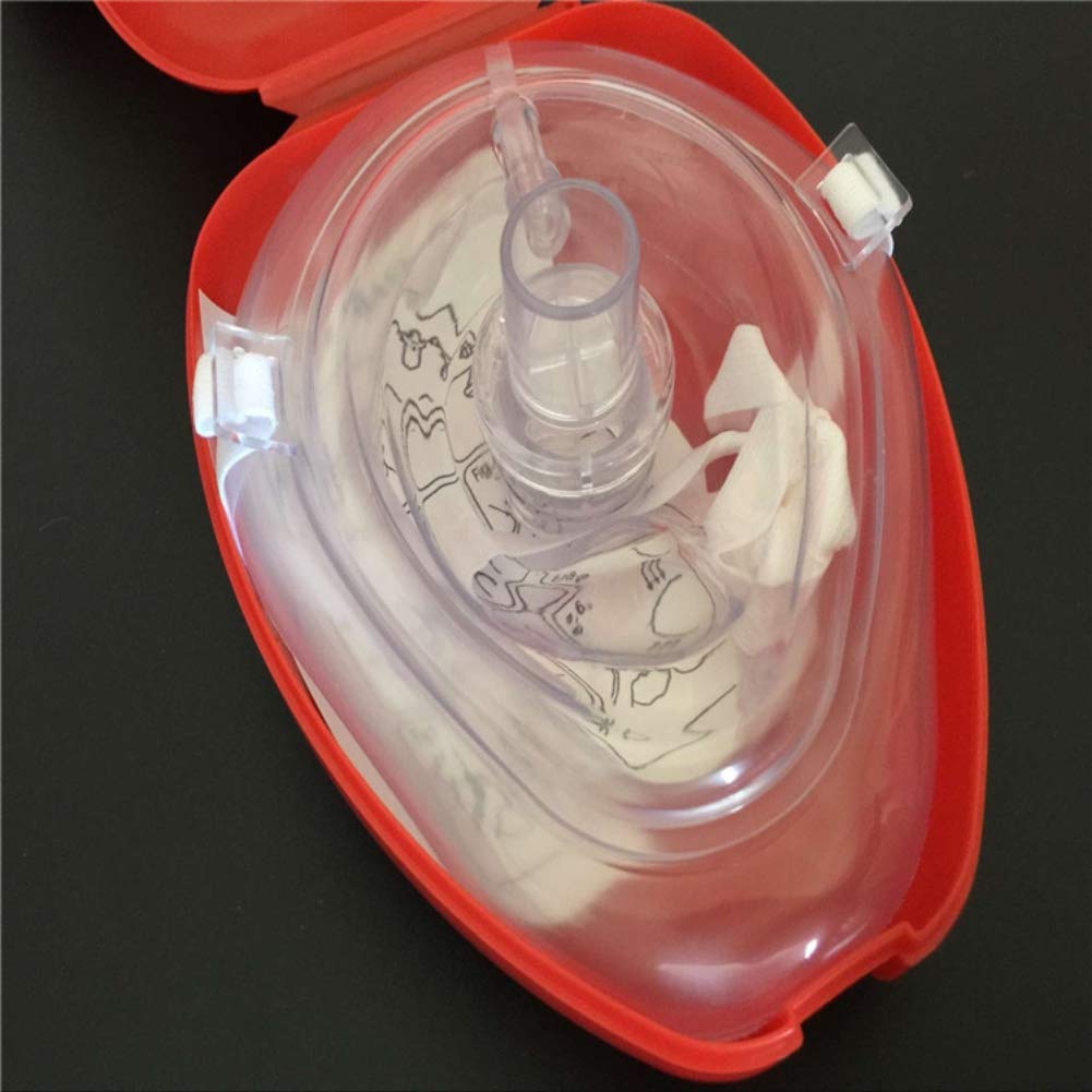 Greyghost Adult Infant CPR Mask CPR Rescue Breathing Mask Portable ...