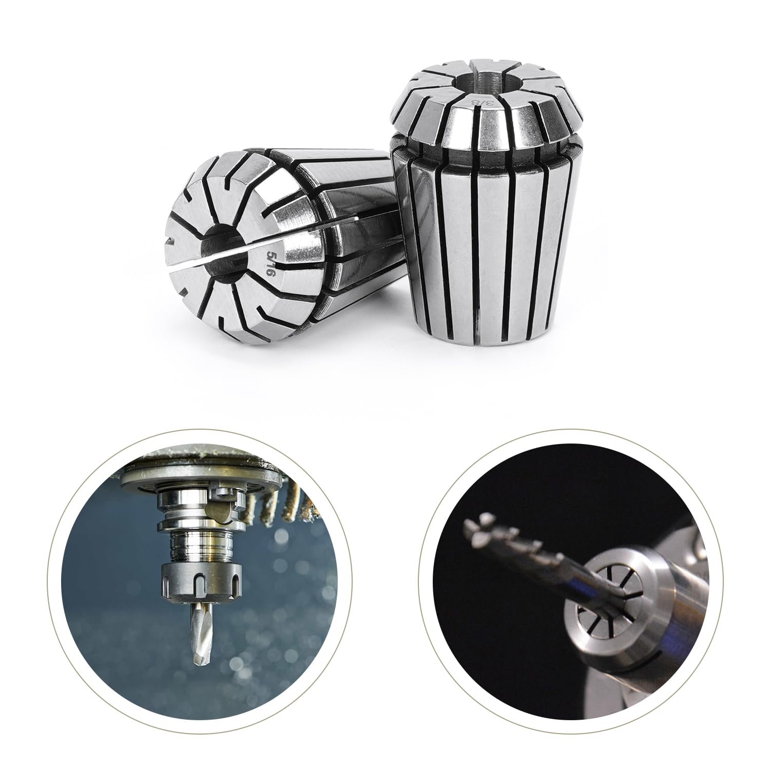 Snapklik.com : 12PCS ER25 Spring Collet Set For CNC Engraving Machine ...