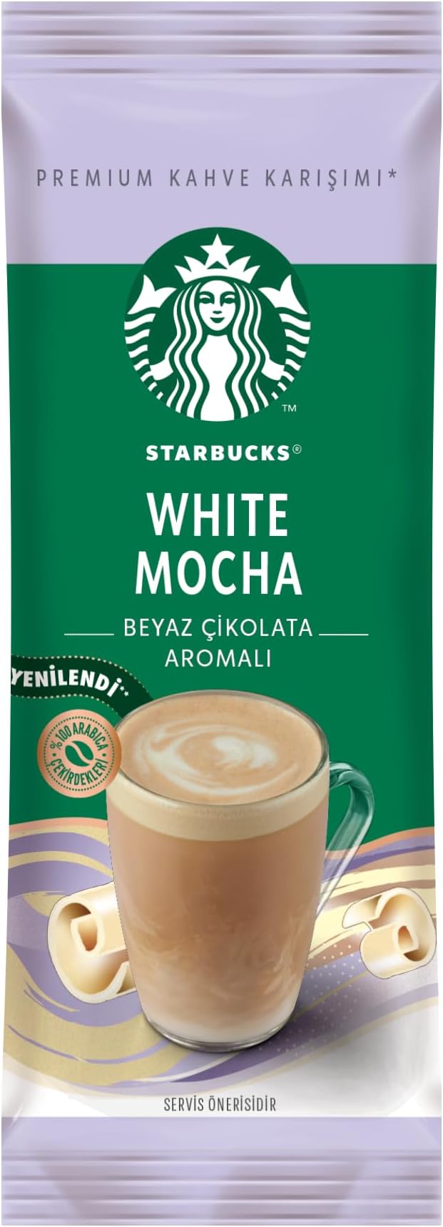 Amazon.com : Folgers French Vanilla Flavored Instant Latte, 4 Single ...
