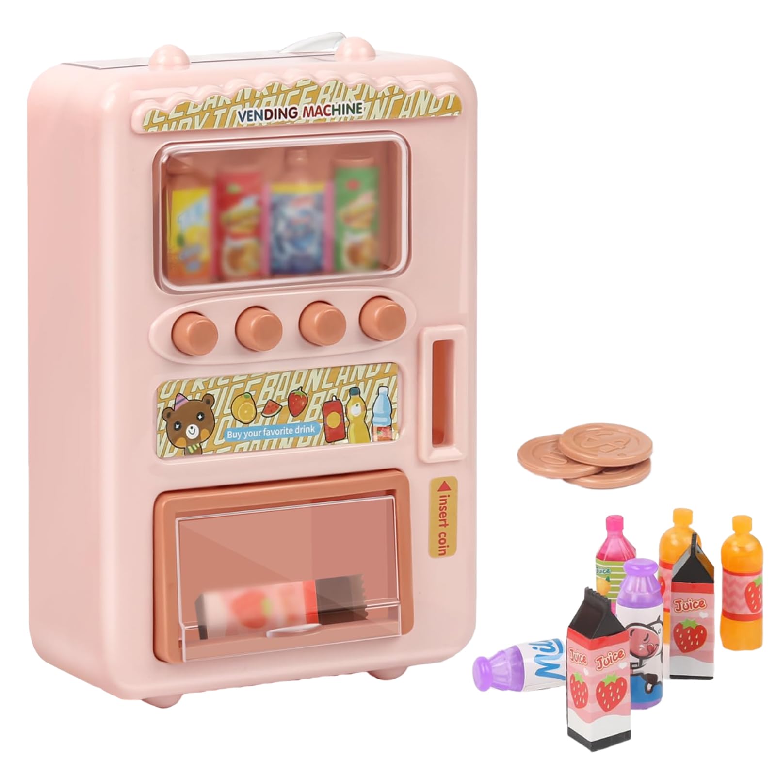 Vending Machine, 1 Pcs Kids Vending Machine, Toy Vending Machine, Mini ...