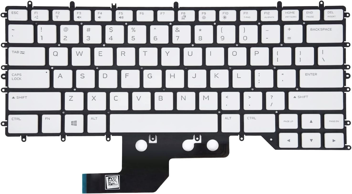 Amazon.com: Replacement Keyboard for Dell Alienware M15 R2 R3 R4 Game ...