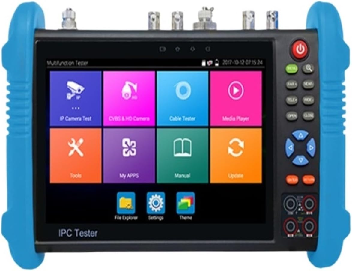 Security CCTV Tester IPC-9800 MOVTADHS 8MP AHD TVI CVI Tester Plus 7 ...