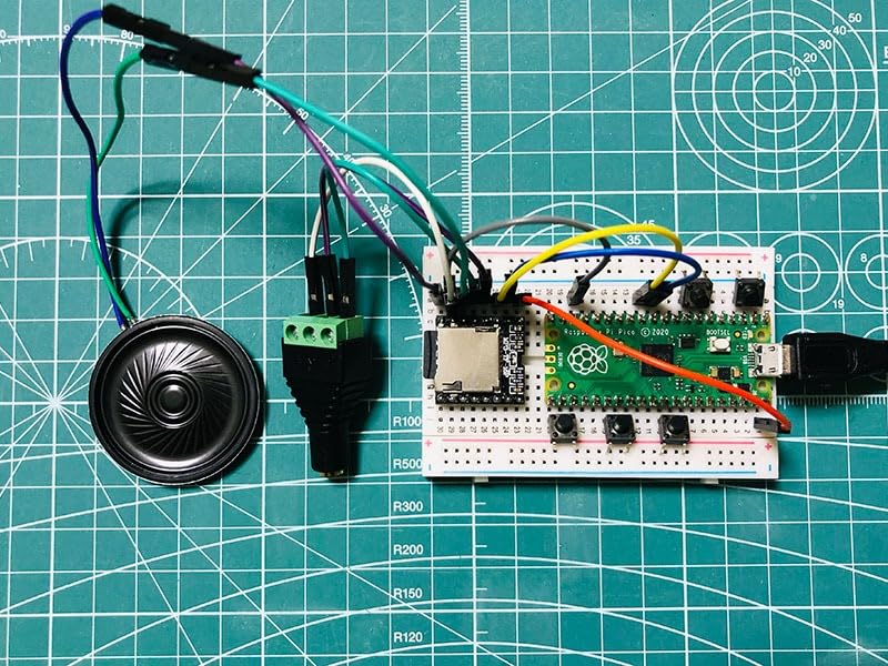 Amazon.co.jp: KeeYees DFPlayer Mini MP3 Player Module, Mini Audio ...