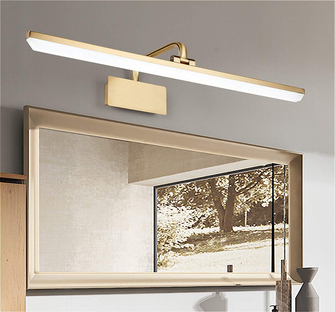 SUSUO Adjustable Bathroom Vanity Light with Swivel Lamp Head (27.5"L ...