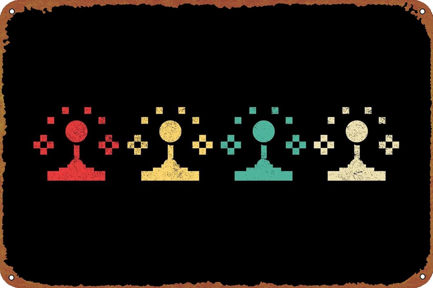 Amazon.com : Retro 80s Arcade Game Vint Game poster Poster Vintage Tin ...