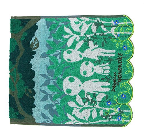 Studio Ghibli Forest of Princess Mononoke wash Towel Kodama : Amazon.in ...