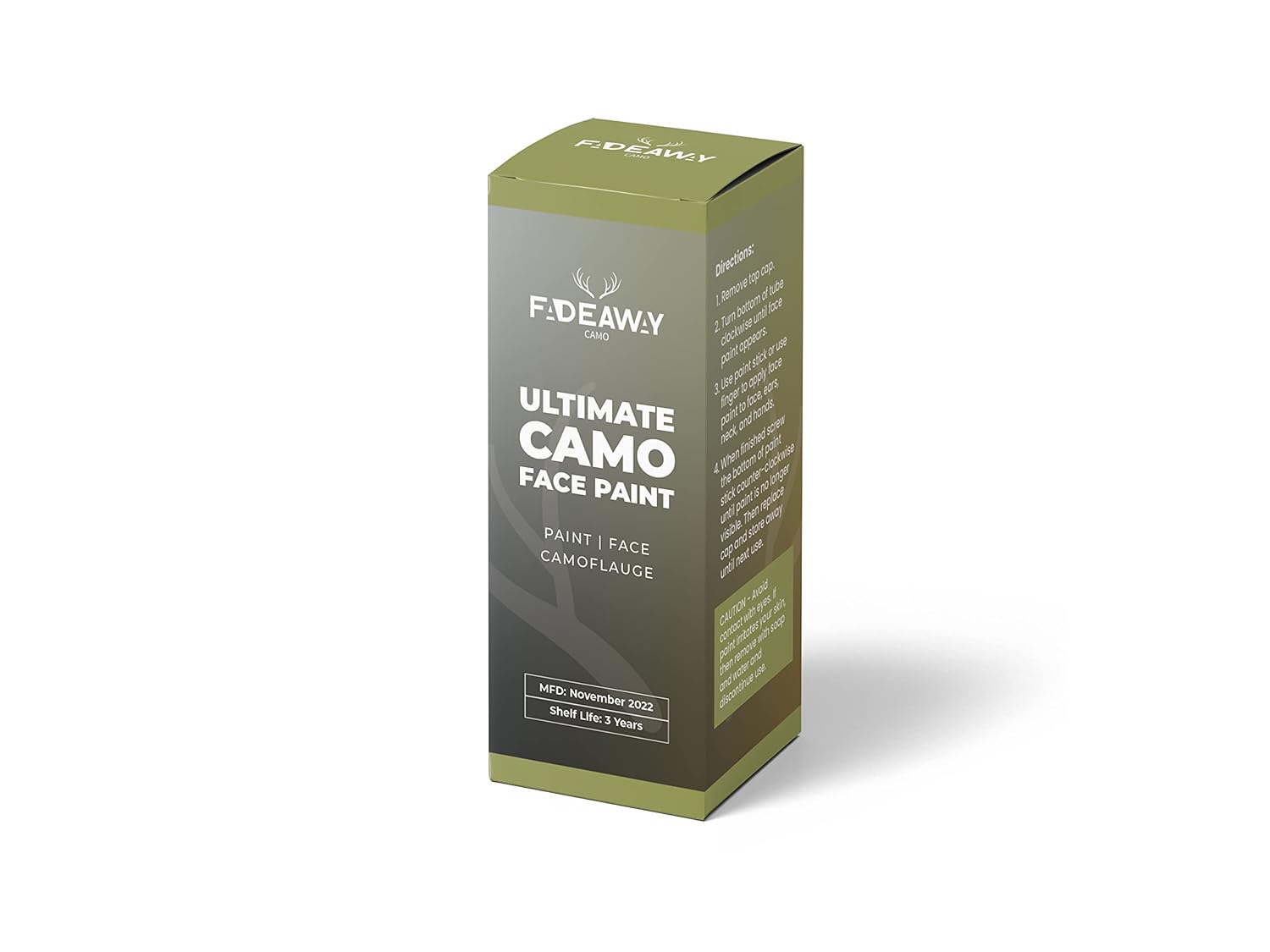 Amazon.com: Fade Away Camo | Ultimate Camo Face Paint | Single Stick ...