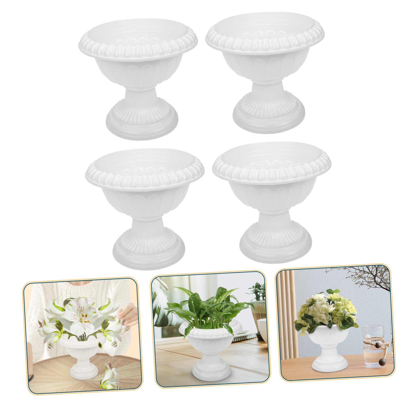 Roman Garden Plastic Pots CEMENT ROMAN PLANTER COPA POTS $260 EACH