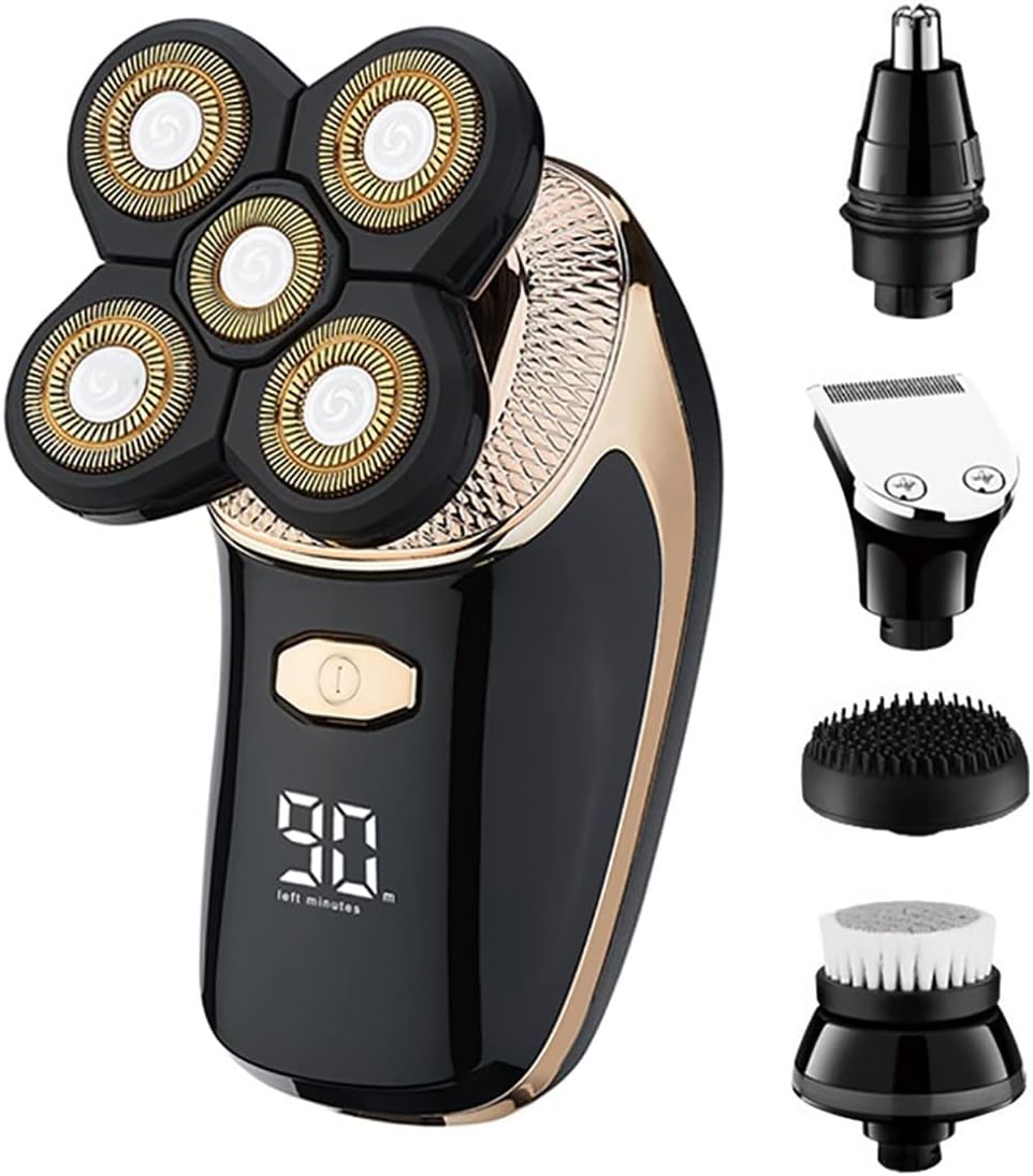 Amazon.com: Electric Razor for Men, 5in1 Facial Body Electric Shaver ...