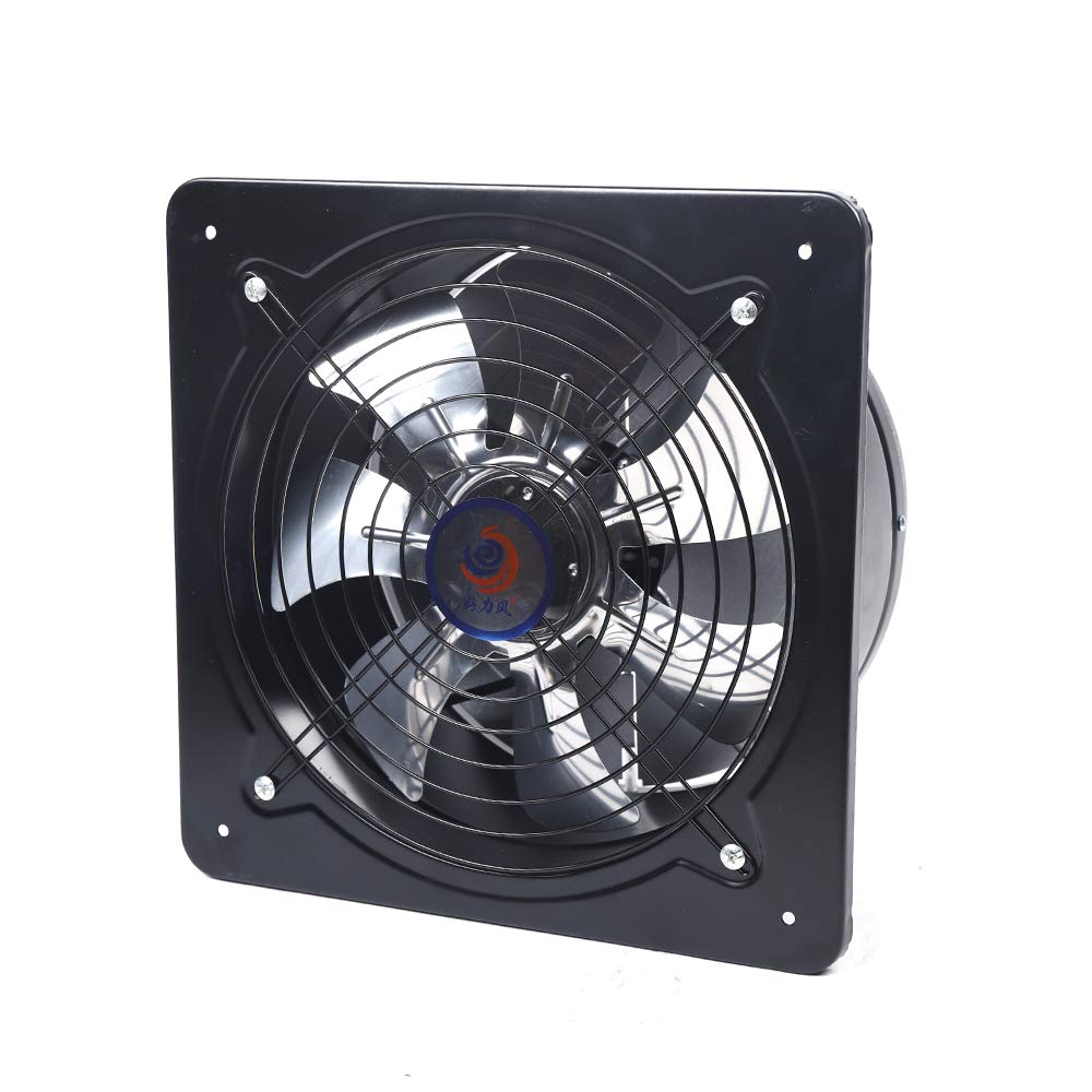 Amazon.com: 12" Wall Mounted Exhaust Fan 110V 125W Vent Fan 1160CFM ...