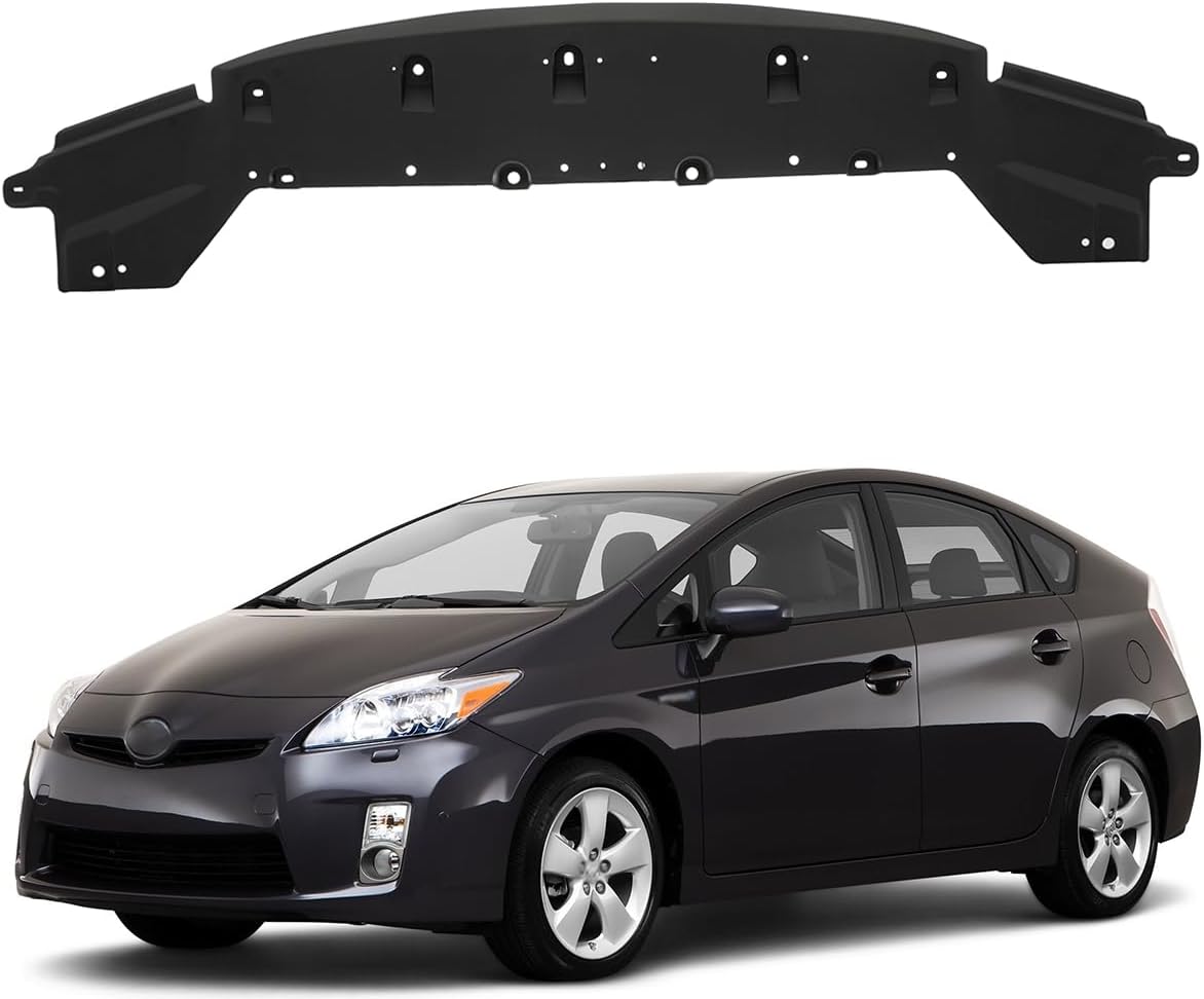 Amazon.com: KARPAL Front Bumper Spoiler Splash Guard Matte Black ...