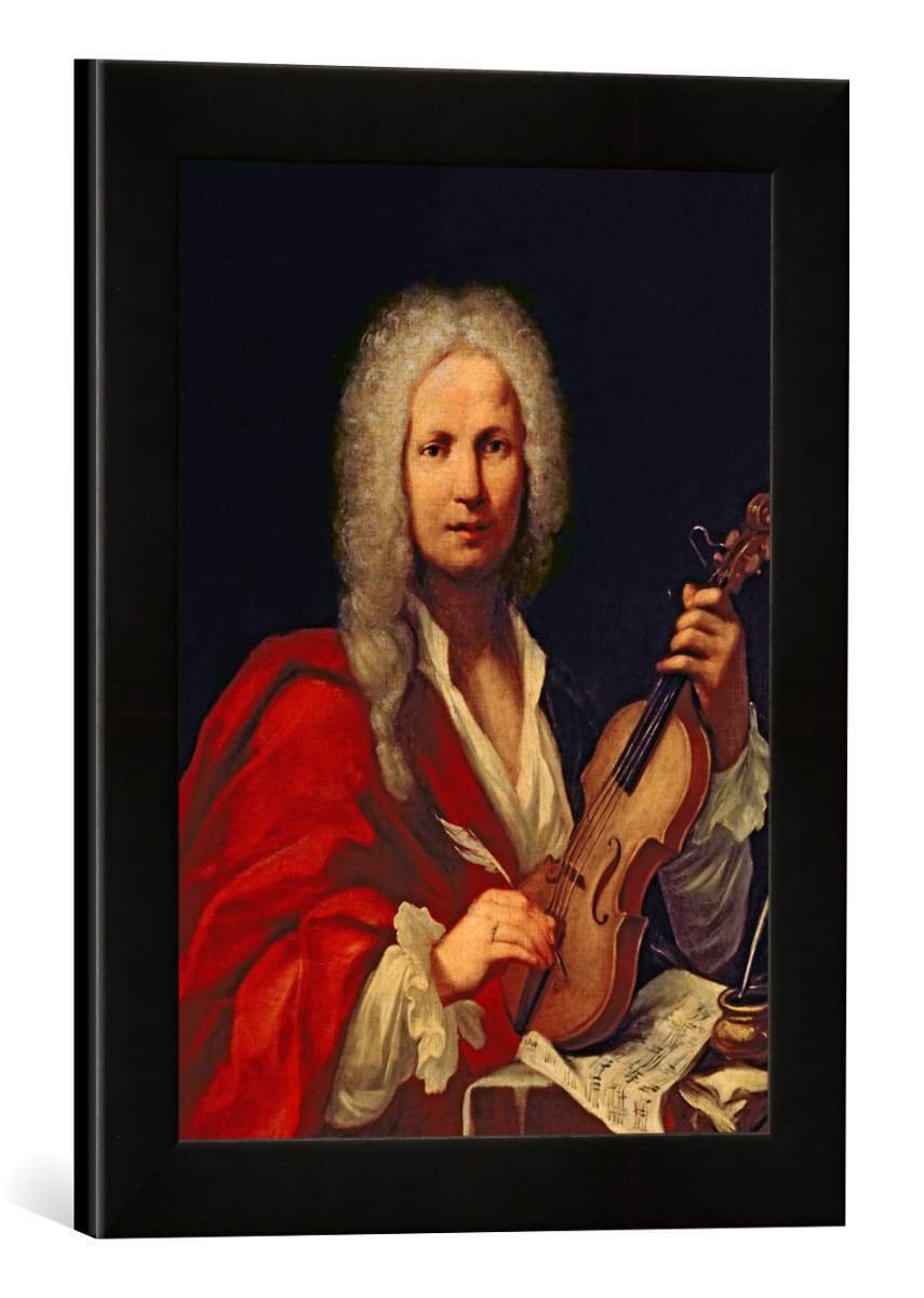 Portrait Of Antonio Vivaldi Painting By Italian School Vivaldi And