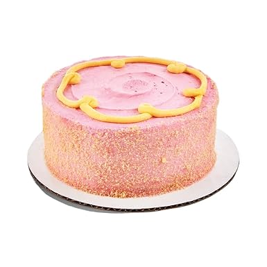 Amazon.com: RUBICON BAKERY Meyer Lemon Raspberry Cake 6in, 22 OZ ...