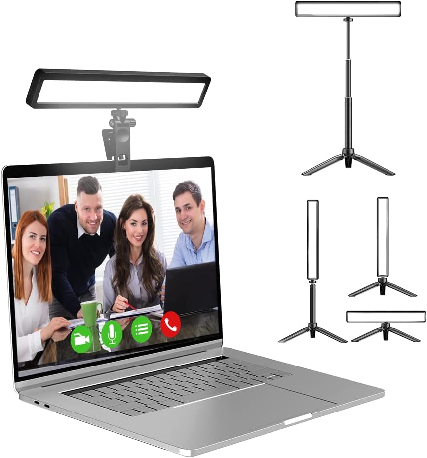Video Conference Lighting for laptopComputer Webcam Light for Streaming ...