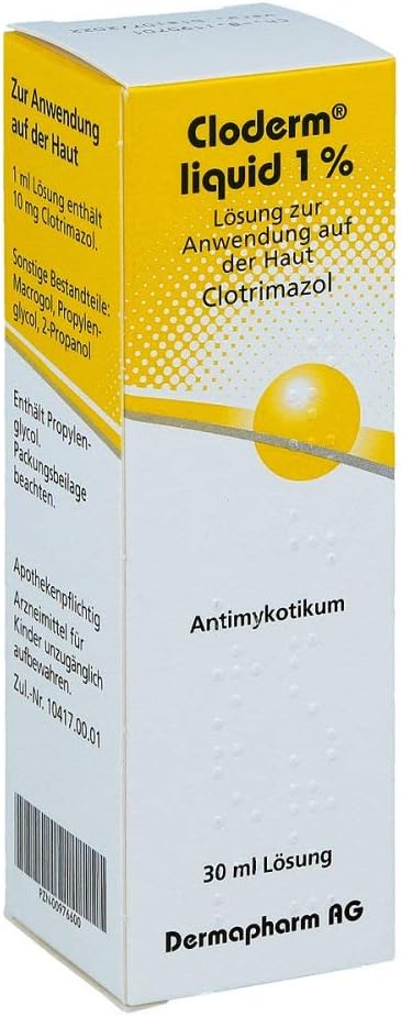 CLODERM Liquid 1% 30 ml : Amazon.de: Drogerie & Körperpflege