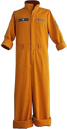 Amazon.com: Poetic Walk Costume Mens Cosplay Costume Suit School ...