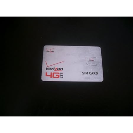 Amazon.com: Verizon Nano Sized SIM Card 4G LTE, 4FF NFC - Samsug Galaxy ...