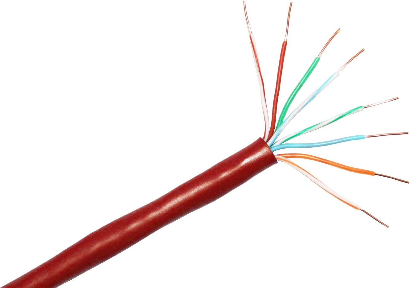 Amazon.com: CP Technologies CAT. 5e 350MHZ Solid PVC UTP Bulk Cable (E ...