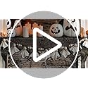 Amazon.com: Bunny Chorus 7Ft Cute Halloween Ghost with Wooden Beads Garlands, Handmade Rustic ...