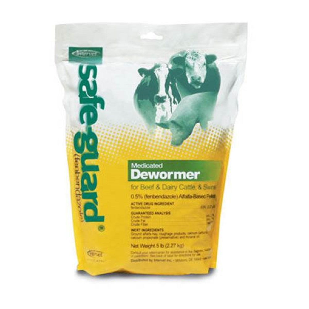 Buy Merck Safe-Guard Dewormer - Tasty Alfalfa-Flavored pellets - for ...