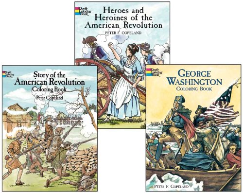 Amazon.com: American Revolution Coloring Set: 9780486457123: Dover: Books
