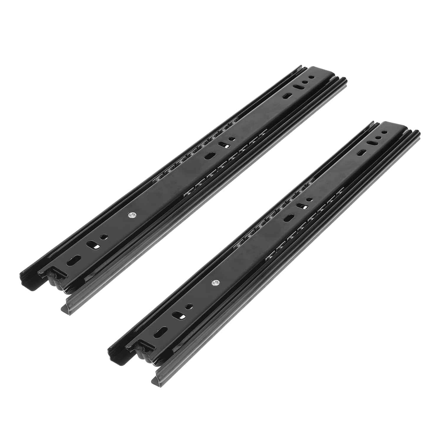WOONEKY 2pcs Drawer Slides Metal Tray Dresser Drawers Keyboard Tray ...