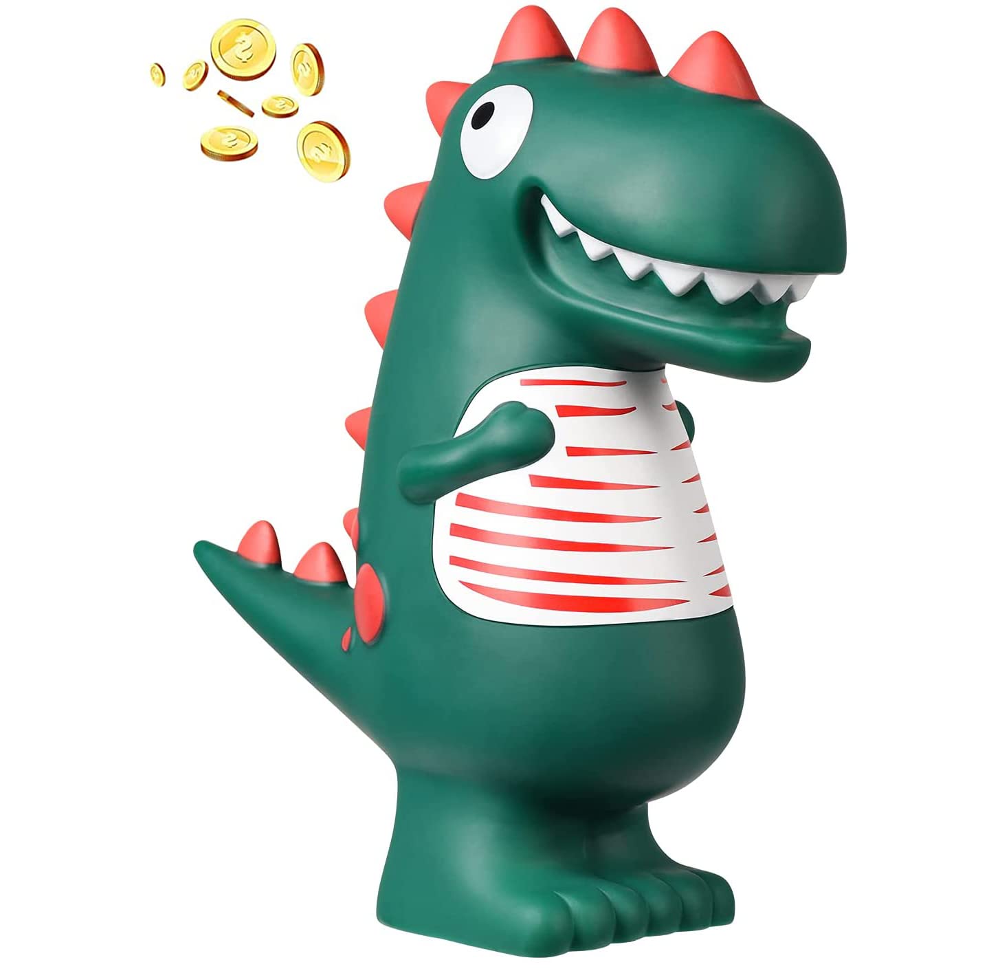 Mikytoper Dinosaur Piggy Bank for Kids,Large Dino Money Box for Boys ...