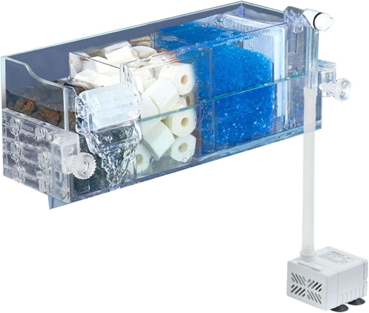 Asukohu Fish-Tank Filter Device Aquarium 3-In1 External Water Purifying ...
