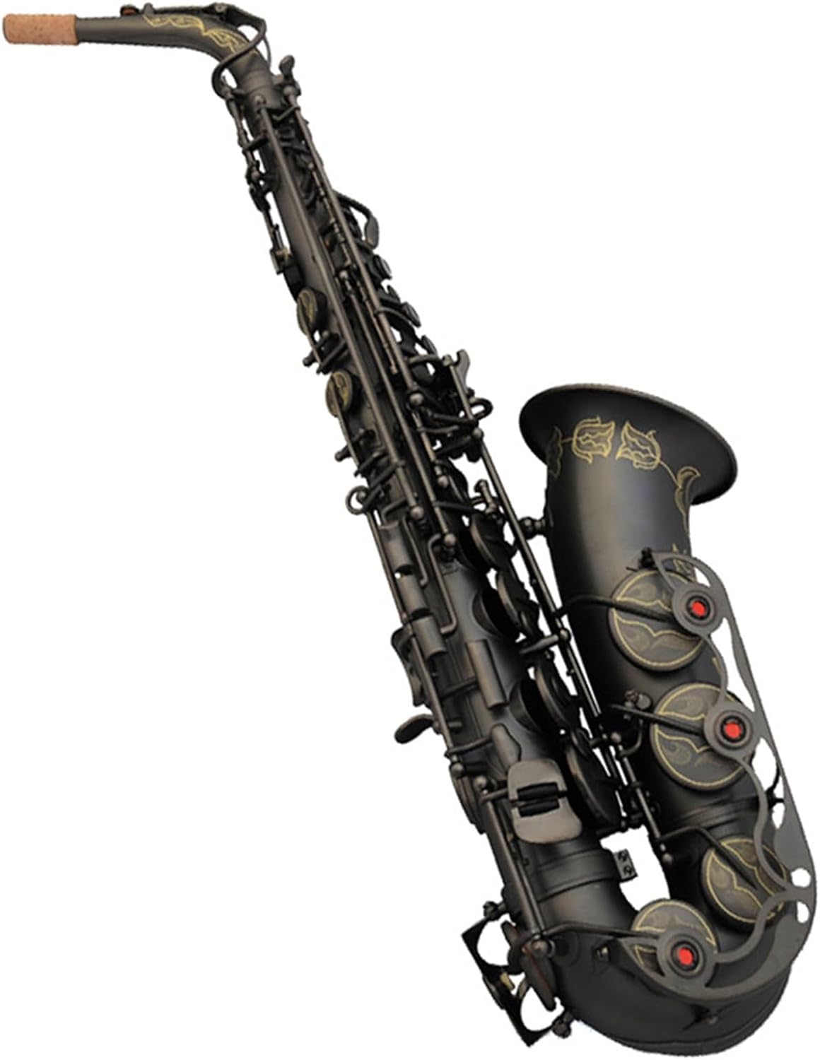 Amazon.com: Saxophone Musical Instruments Matte Brass Body Saxophone ...