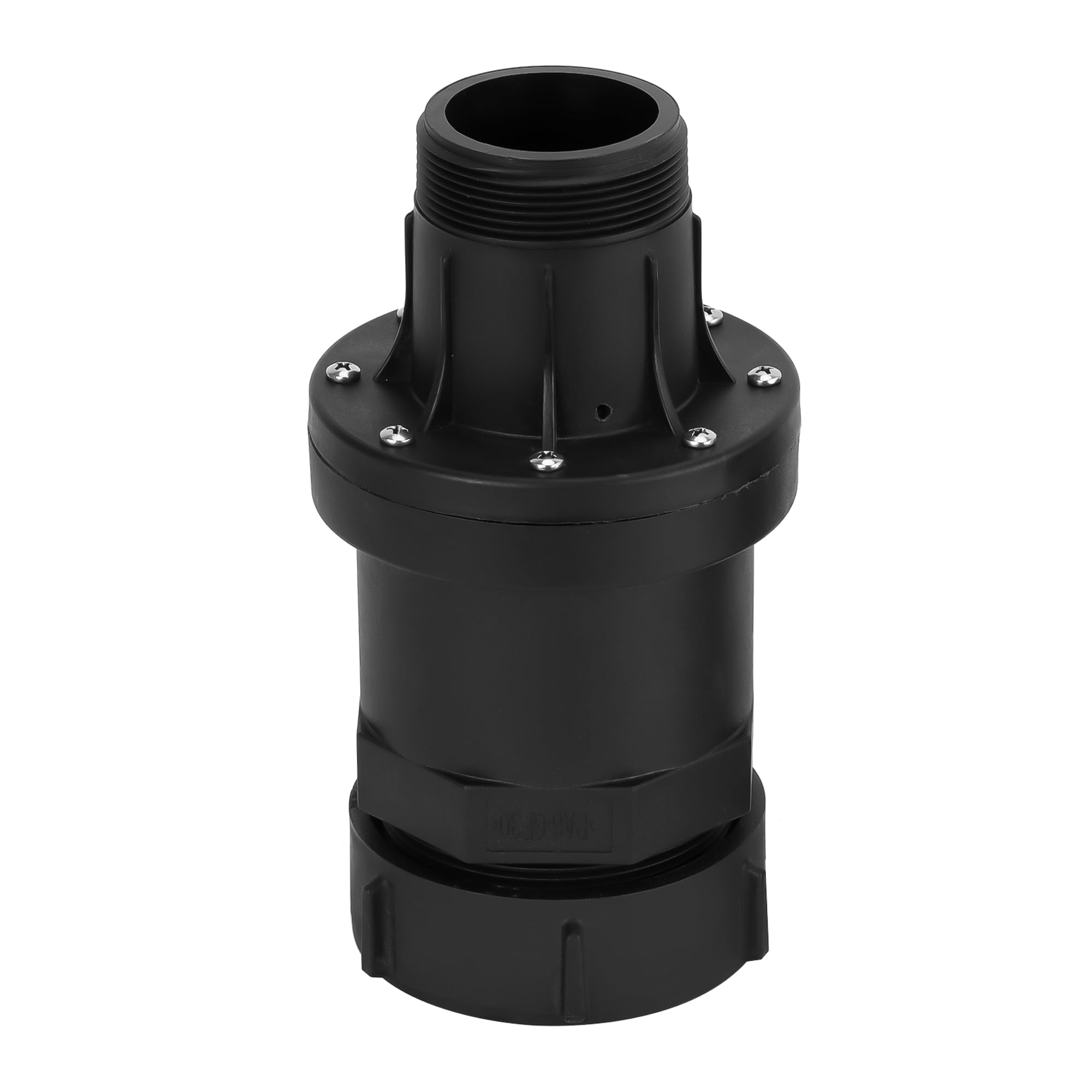 Snapklik.com : BOMGIE 1-1/2 Check Valve Connector For Sump/Sewage Pump