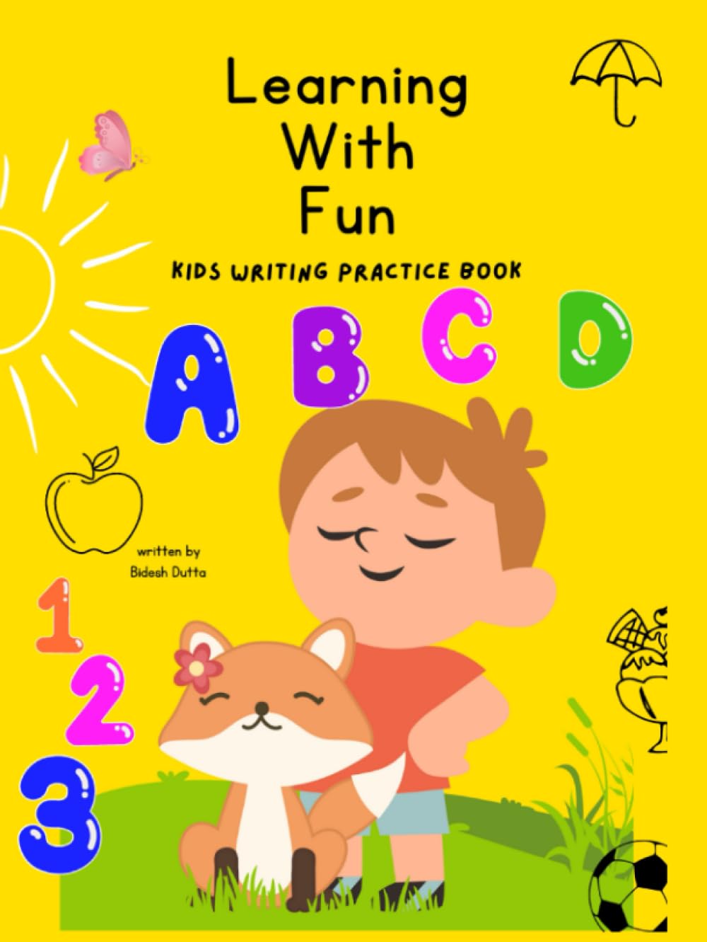Learning With Fun : Alphabet Handwriting Practice workbook for kids ...