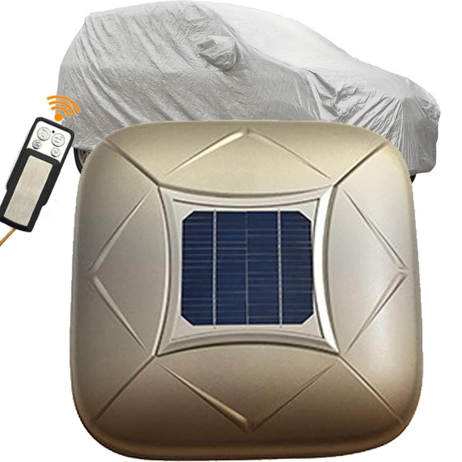 Amazon.com: Solar Charging Smart Car Cover with Remote Control, Car ...
