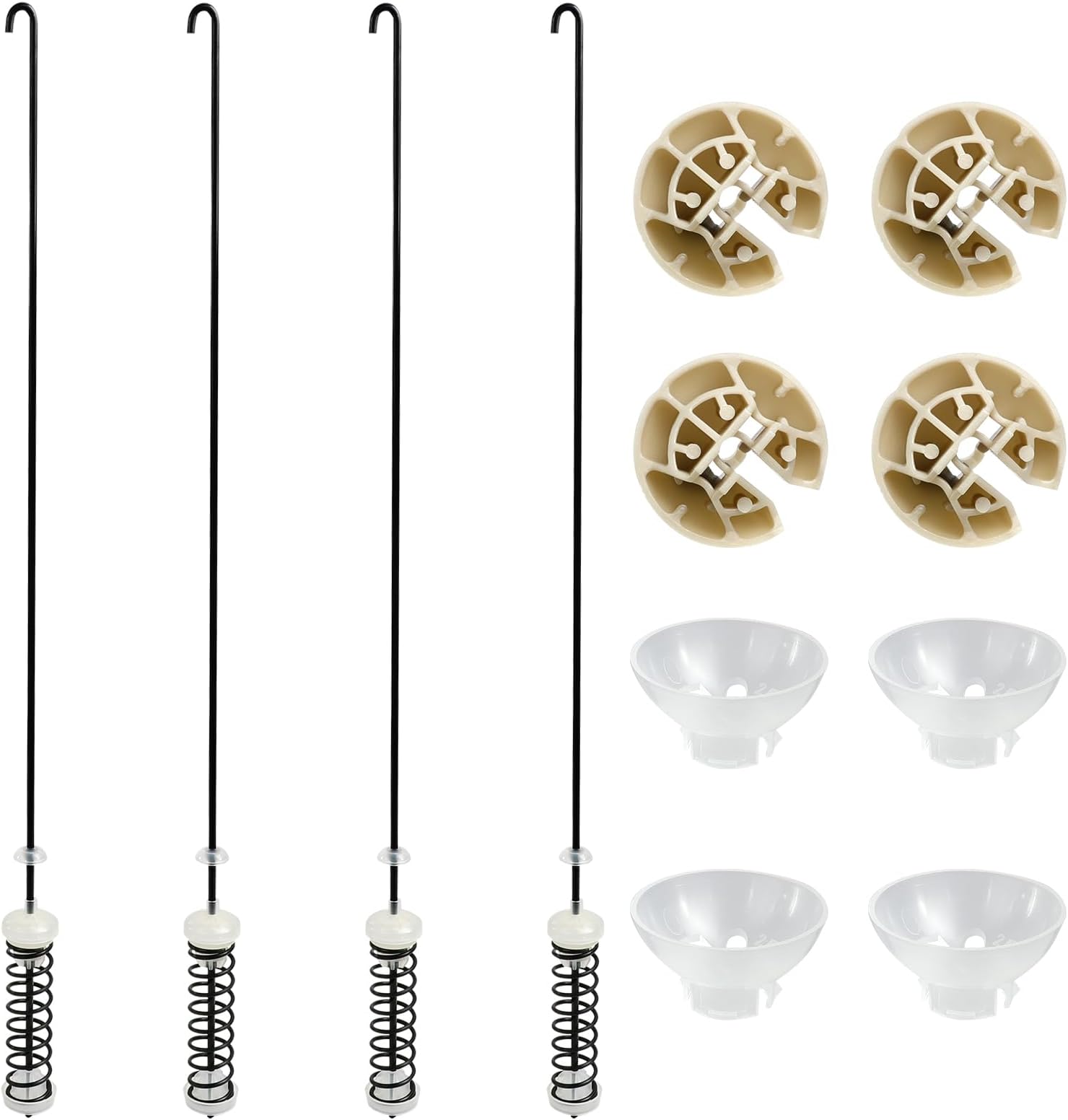 Amazon.com: Updated W10780045 Washer Suspension Rod Kit, Fit for ...