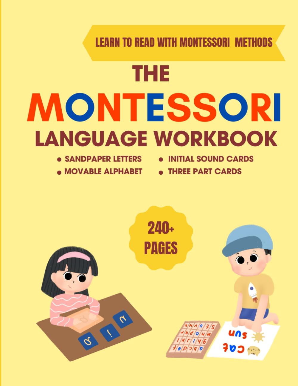 Montessori Phonics Workbook: Montessori Preschool Workbook: Leb, Liv ...