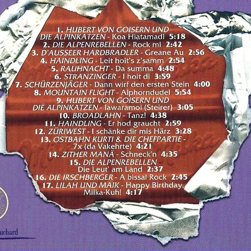 Various, Various - Milka Alpenrock (CD, 17 Titel, inkl. Koa Hiatamadl ...