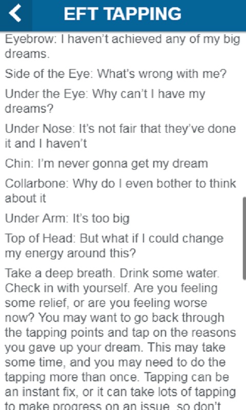 EFT Tapping - App on the Amazon Appstore