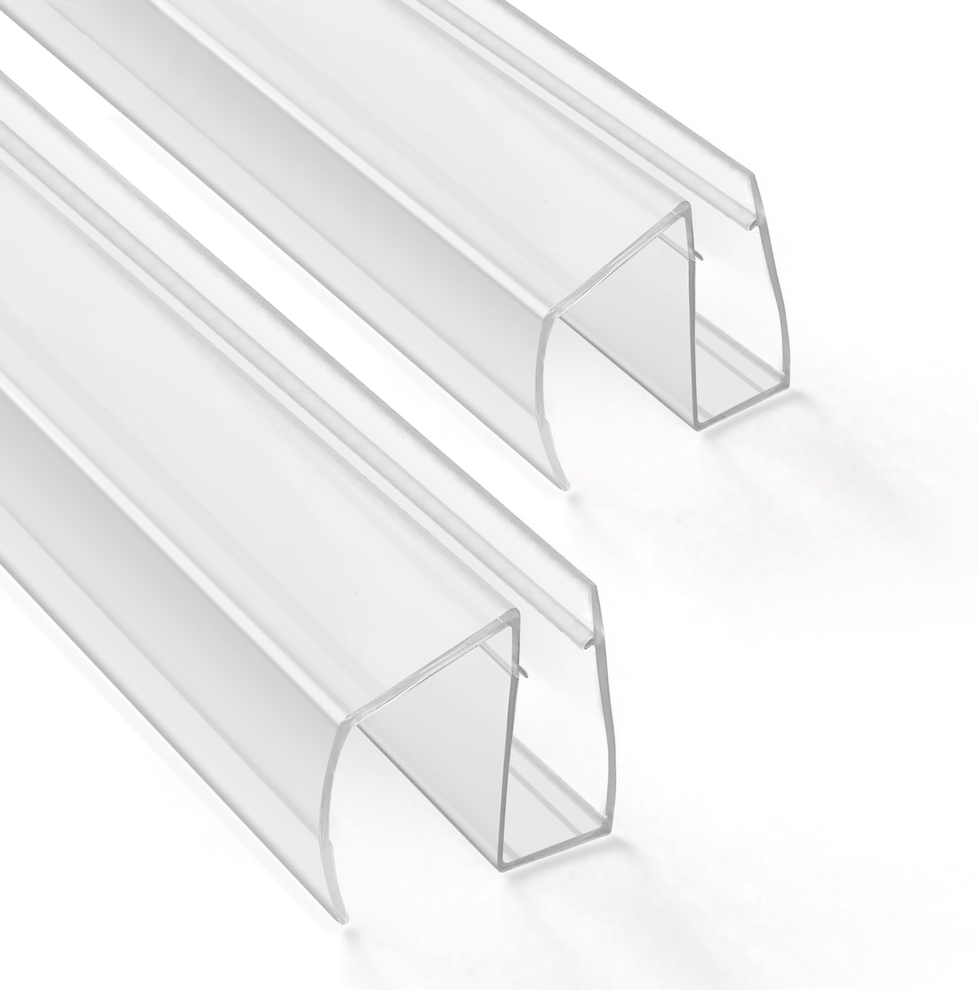Bathroom Framless Shower Glass Door Bottom Seal Strip, 2PCS 36 Inch ...