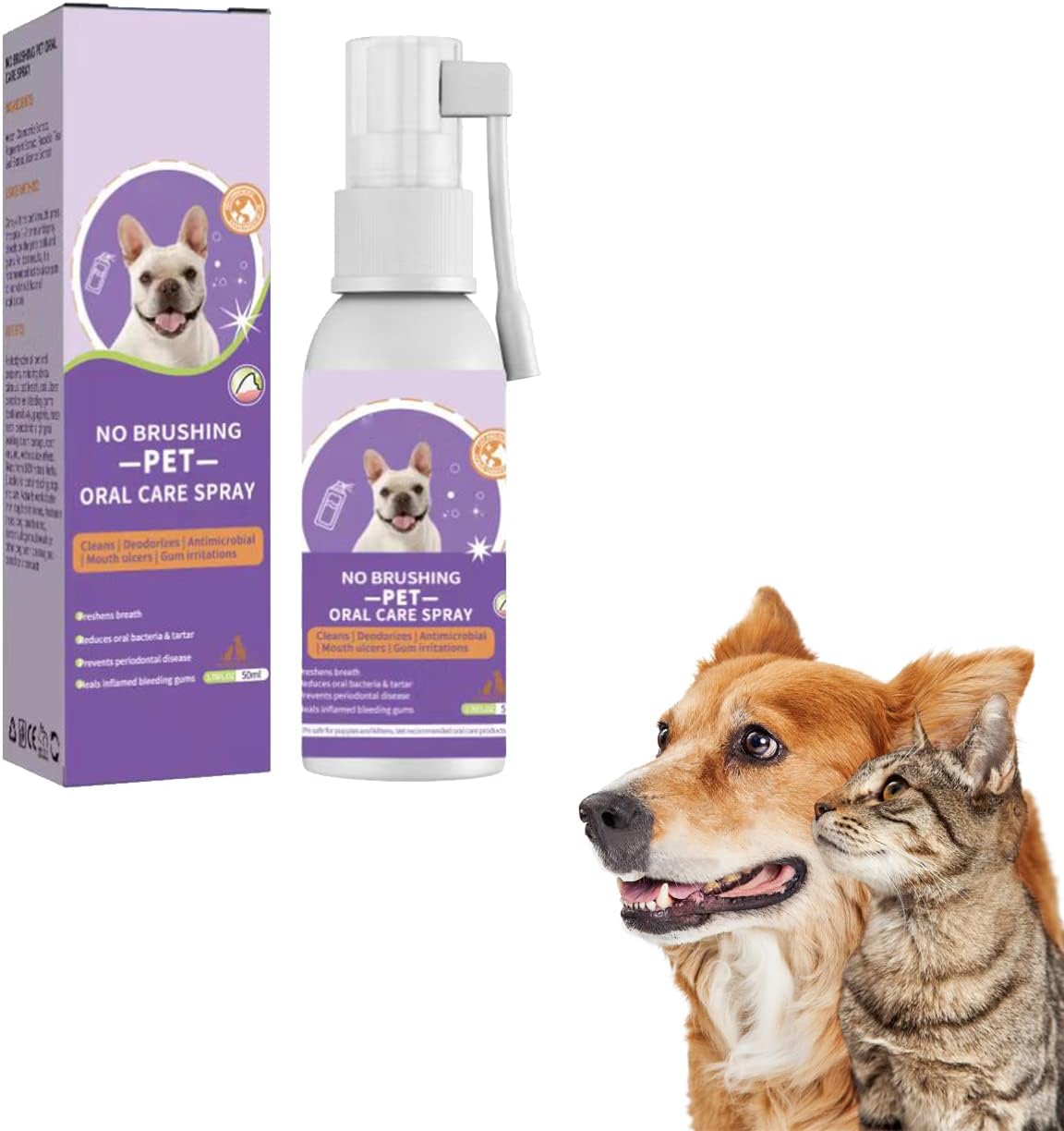 Pet Clean Teeth Cleaning Spray, Pet Teeth Cleaning Spray, Teeth ...