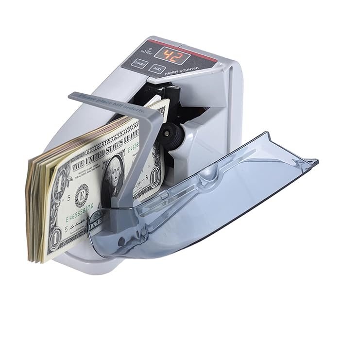 Buy BISOFICE Mini Handy Bill Cash Banknote Counter Money Currency ...