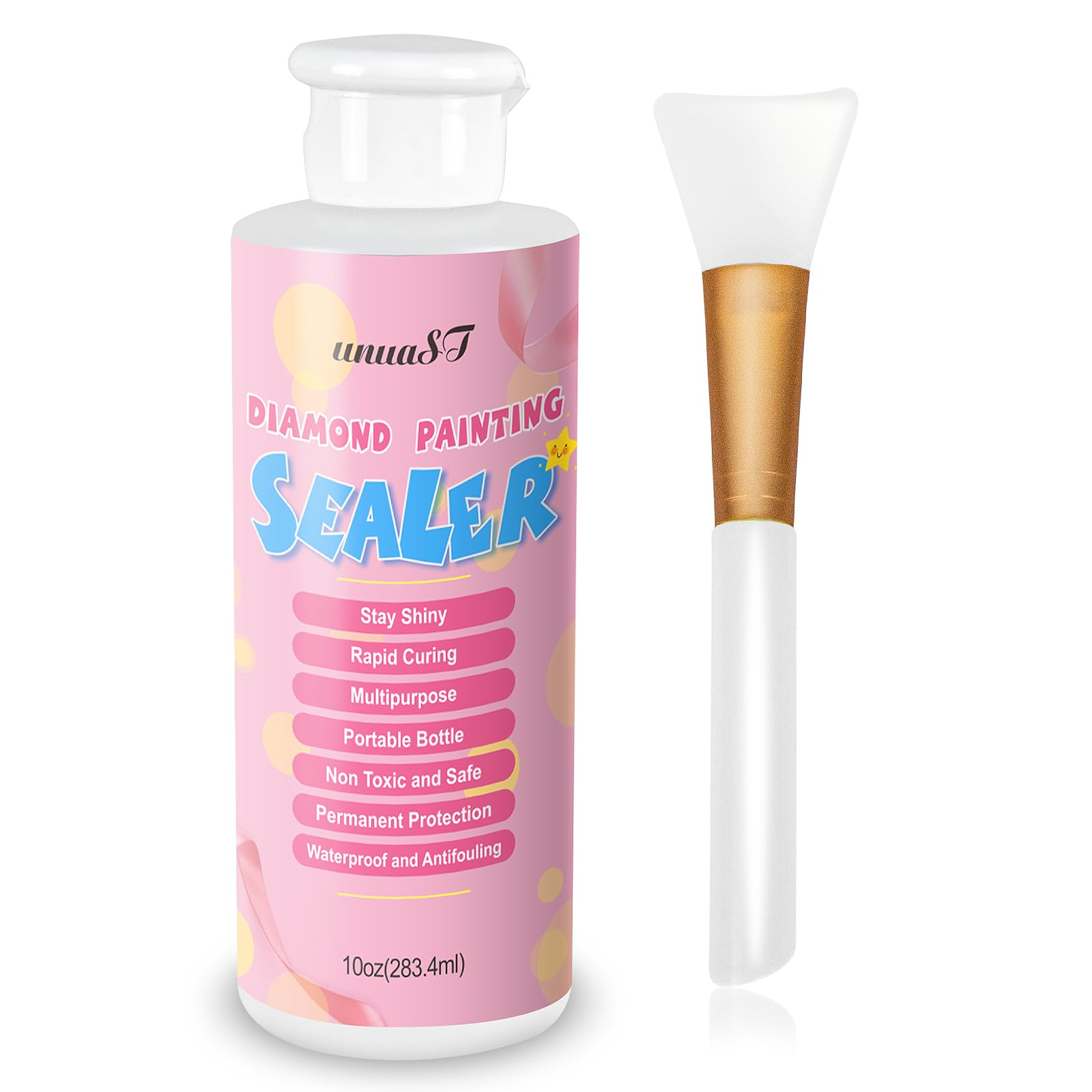 Snapklik.com : unuaST Diamond Painting Sealer Kits 280ML, Diamond ...