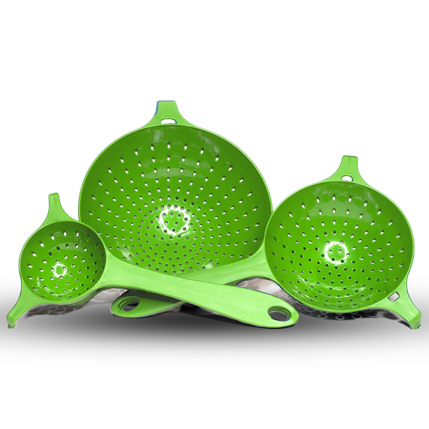 Amazon.com: Crisp 3-Piece Nesting Strainer Set - Perfect for Draining ...