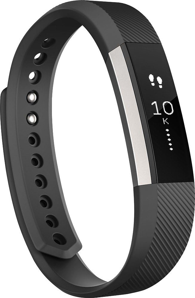 Amazon.com: Fitbit FB406BKL Alta Fitness Tracker - Black - Large (6.7 ...